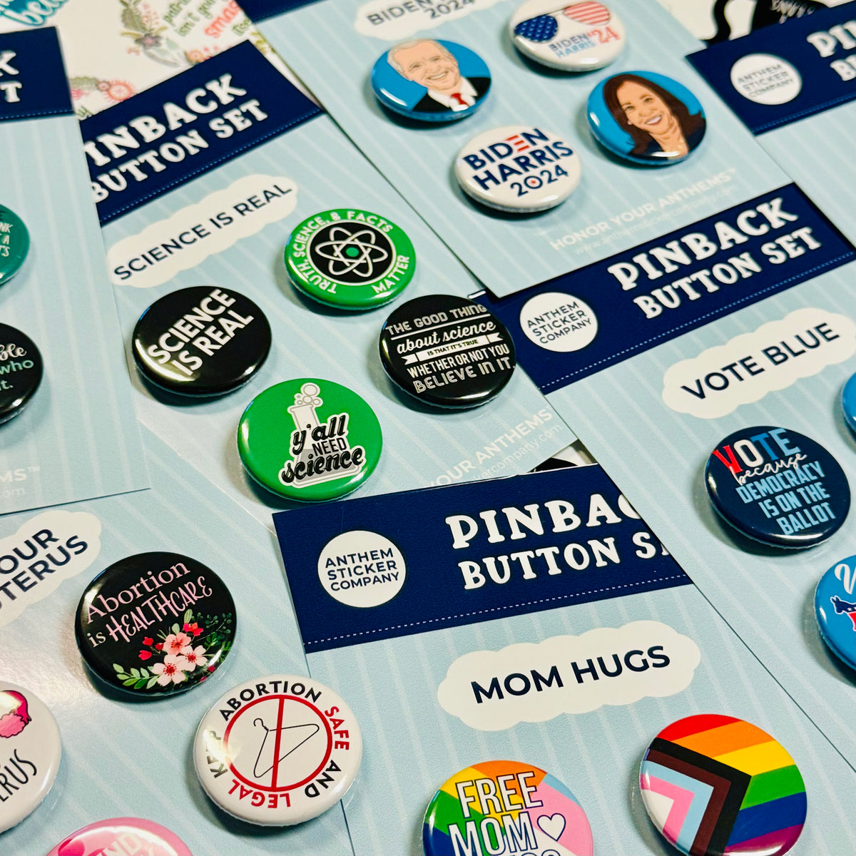 safe space ally button set – Anthem Sticker Company