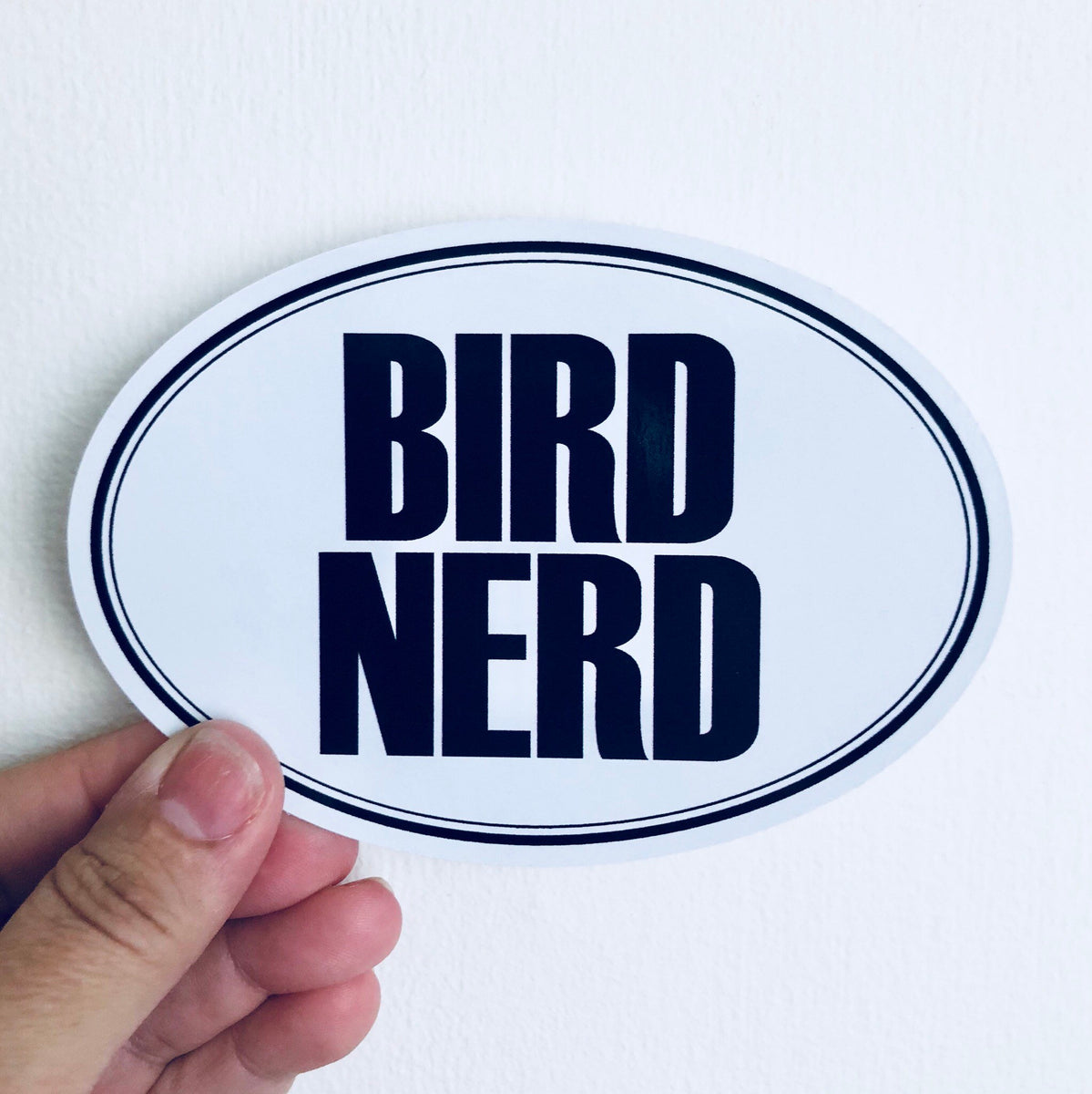 bird nerd sticker – Anthem Sticker Company
